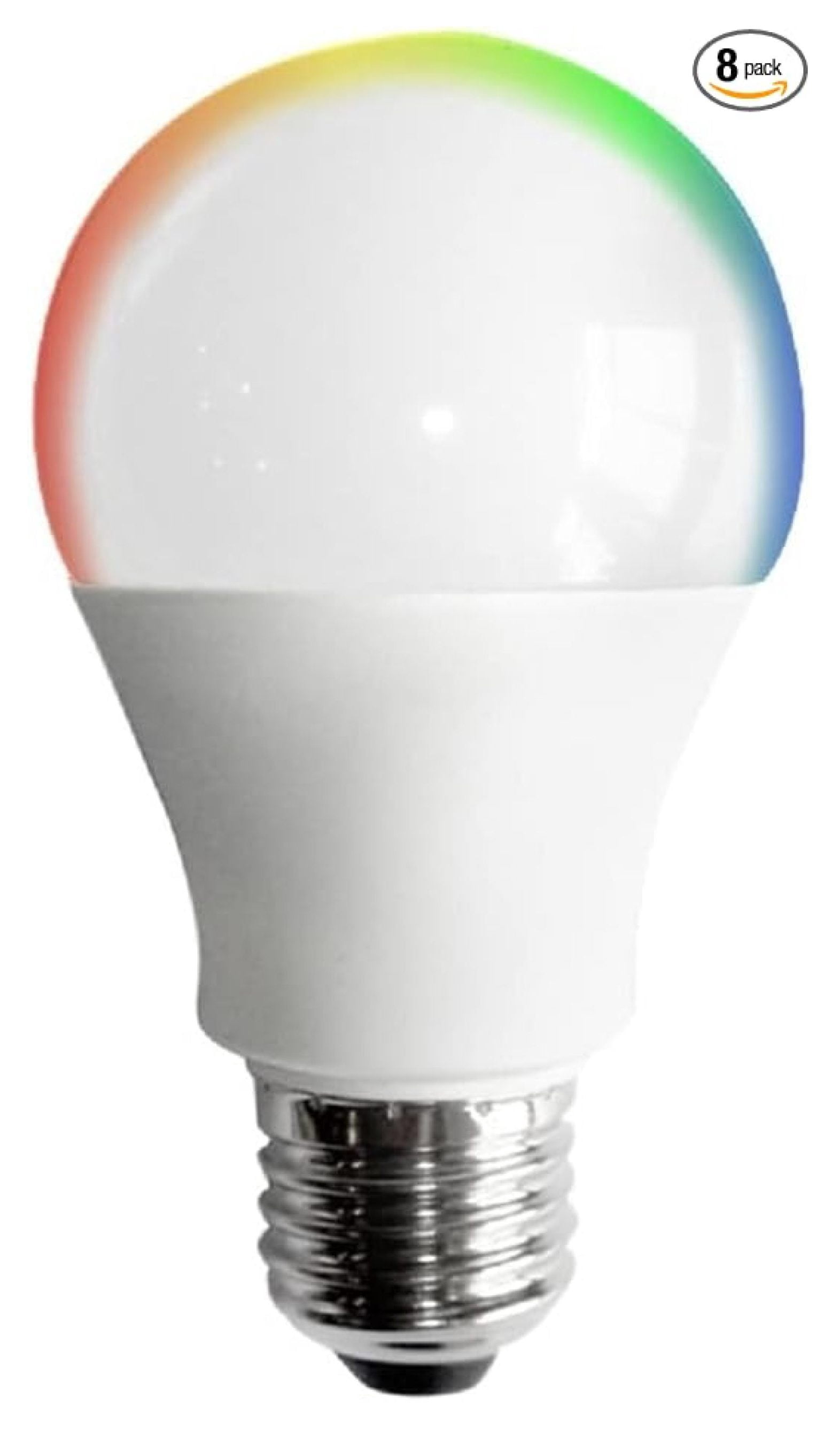 60-Watt Equivalent A19 Energy Smart Bluetooth LED Light Bulb 2700-6500 ...
