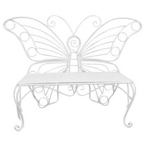 Free Shipping! HLR Outdoor Bench with Butterfly Inspired Pattern, 50 ...