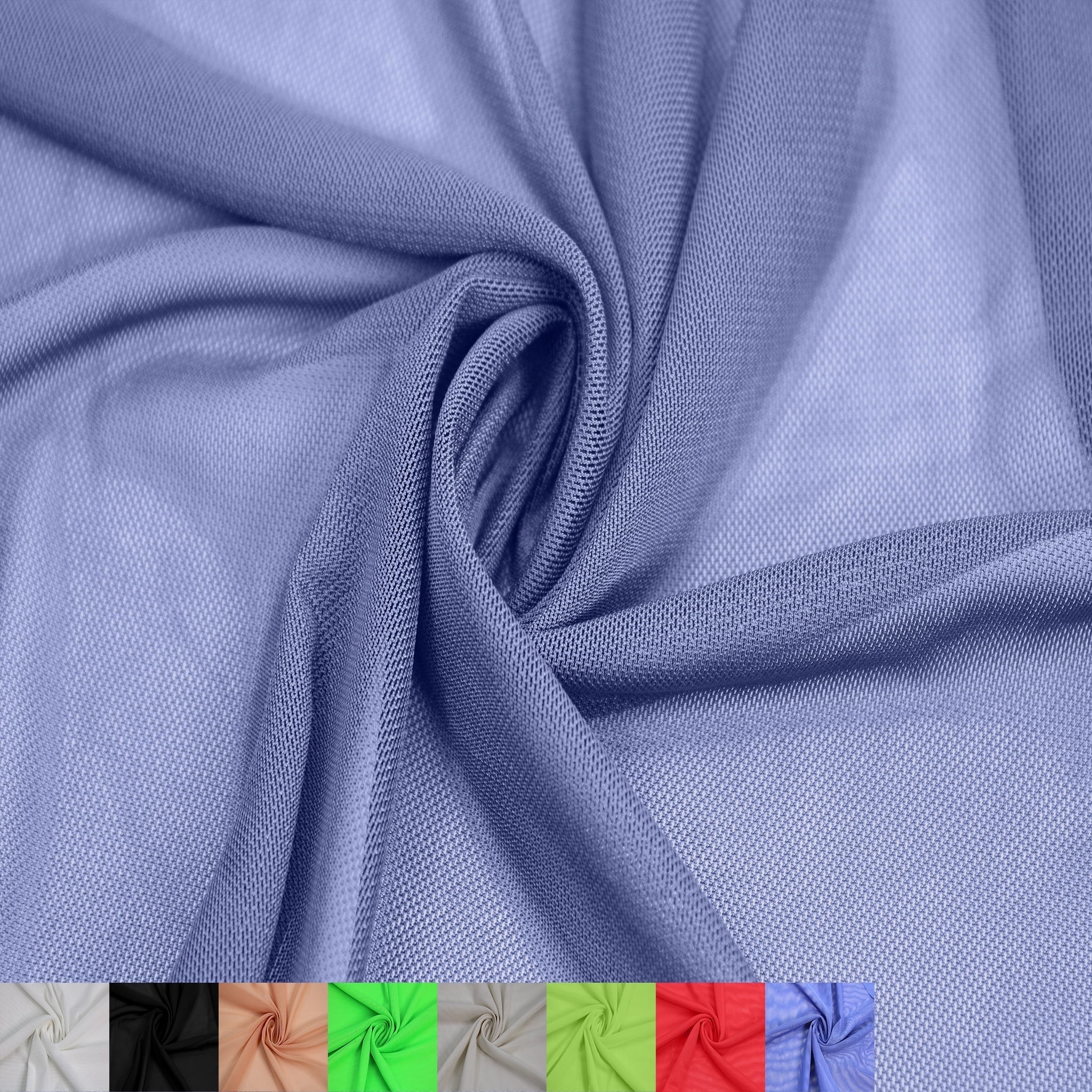 60" Wide Poly Spandex Lace Power Mesh Fabric by the Yard- (100 GSM ...