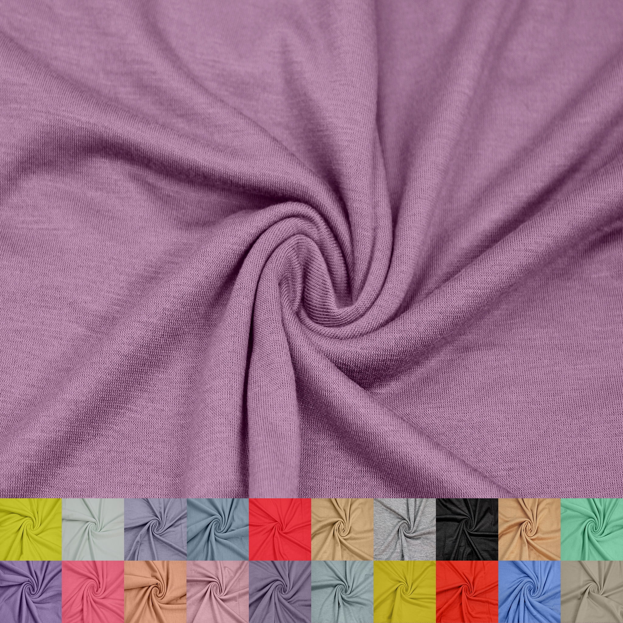 60" Wide Rayon Spandex Jersey Knit Fabric by the Yard - 4-Way Stretch ...