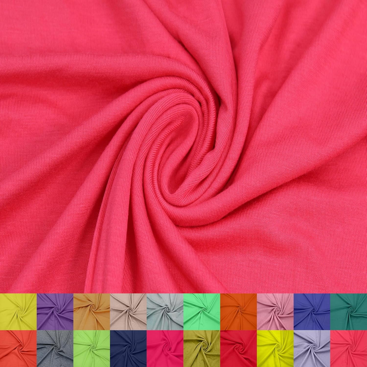 60" Wide Rayon Spandex Jersey Knit Fabric by the Yard - 4-Way Stretch ...