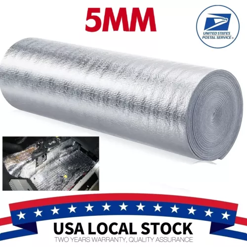 60"X40" Reflective Insulation Foam Thermal Panel Foam Core Heat Radiant ...