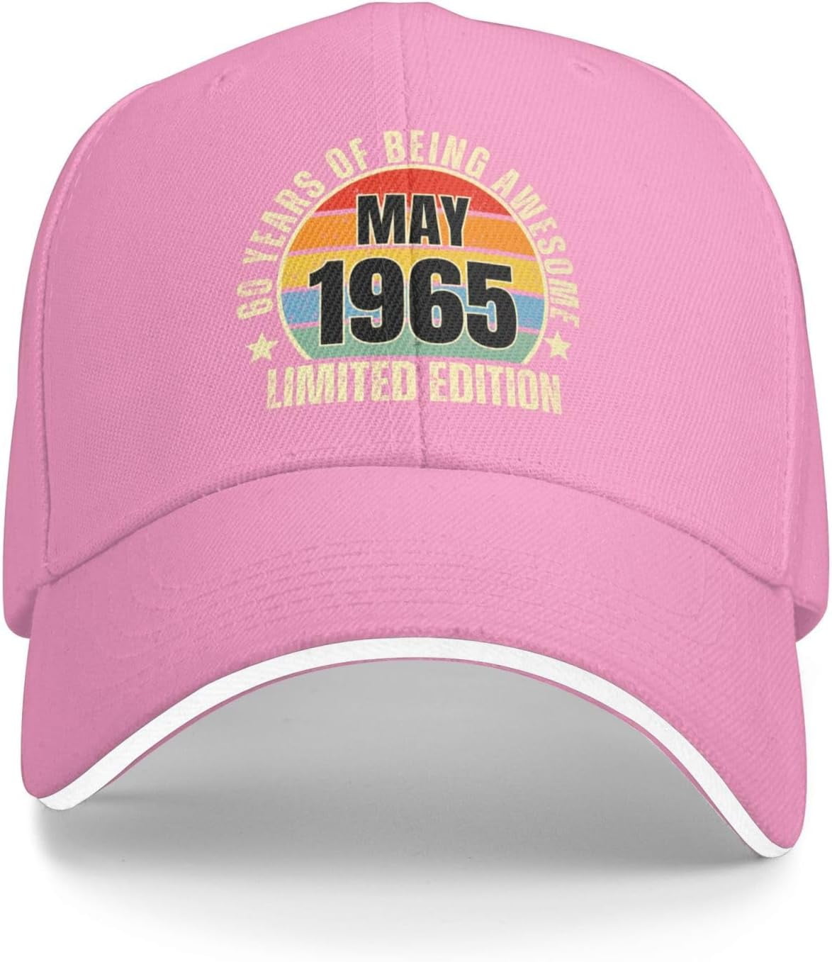 60 Year Old May 1965 60th Birthday Hat Baseball Cap - Walmart.com