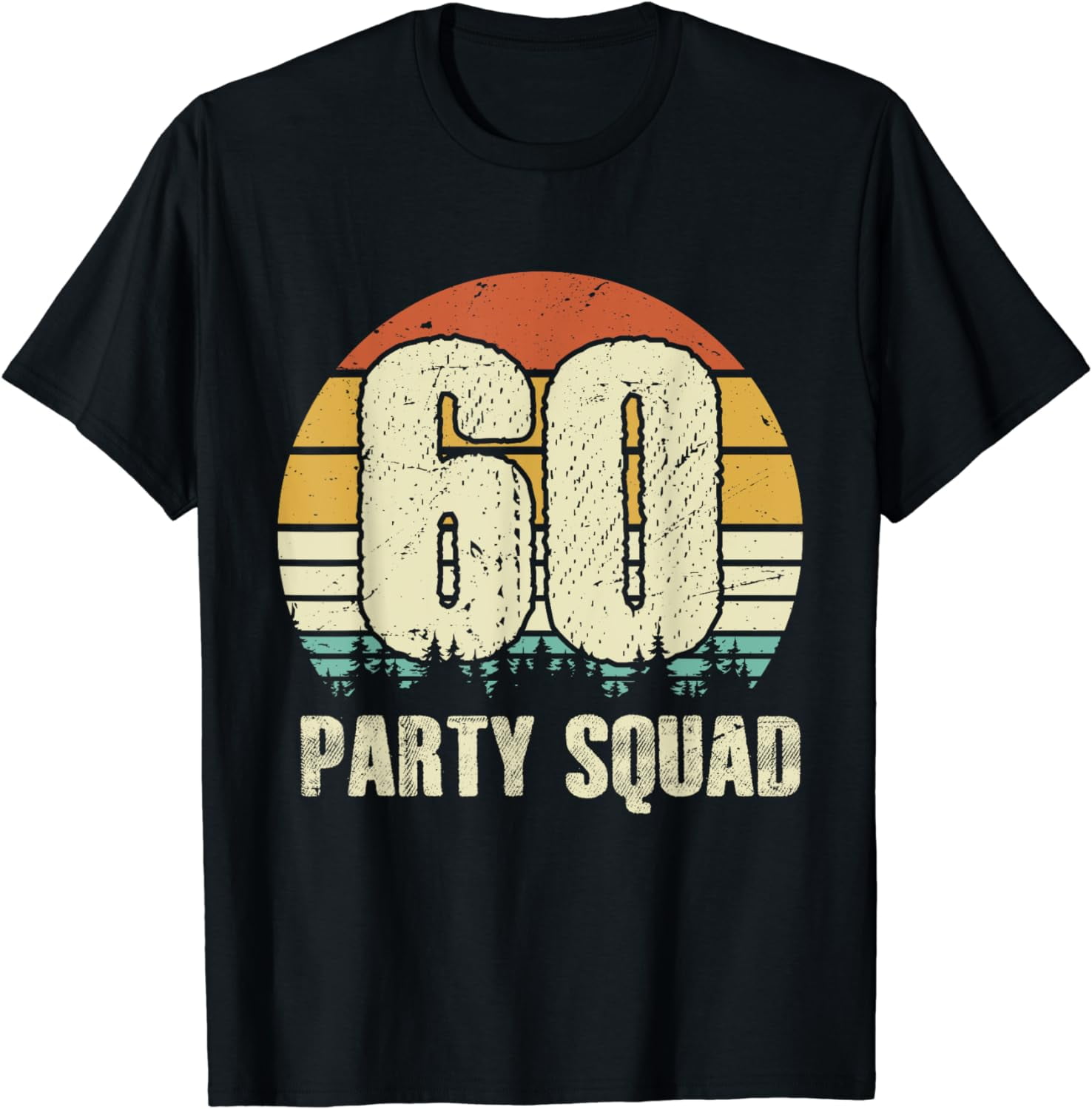 60 Years Legend 60th Birthday Party Crew Squad Group His/Her T-Shirt ...