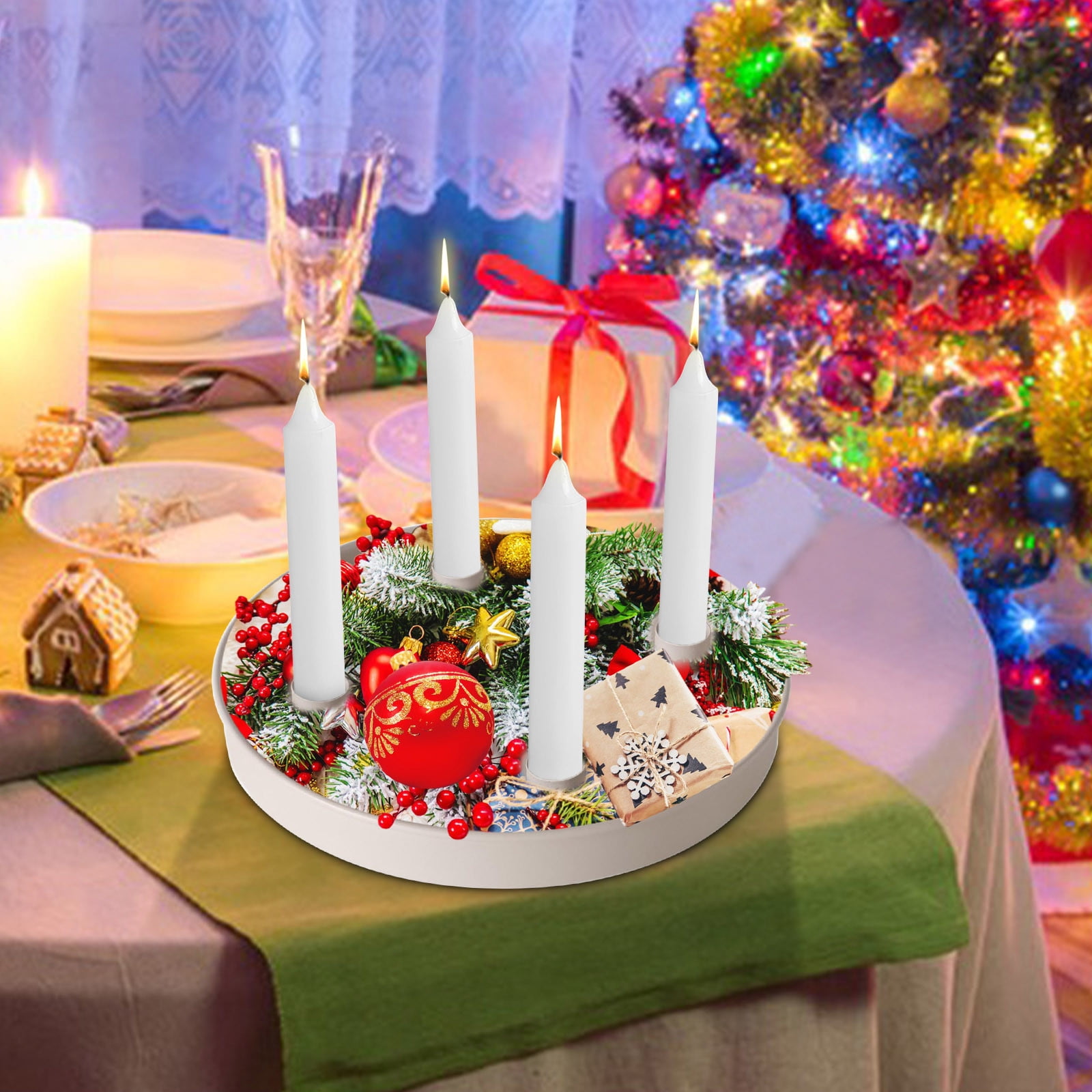 60 cm Inflatable Candy Prop, PVC Christmas Party Décor for Windows ...