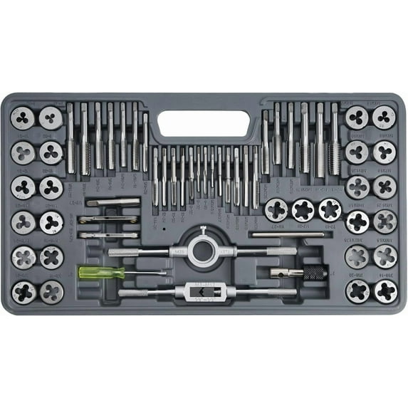 60 count & Metric Tap and Set, Metric Standard Rethreading Tool Kit ...