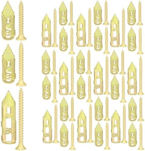 60 count Self-Drilling Anchors, for Heavy Duty Drywall Wall Anchors and ...