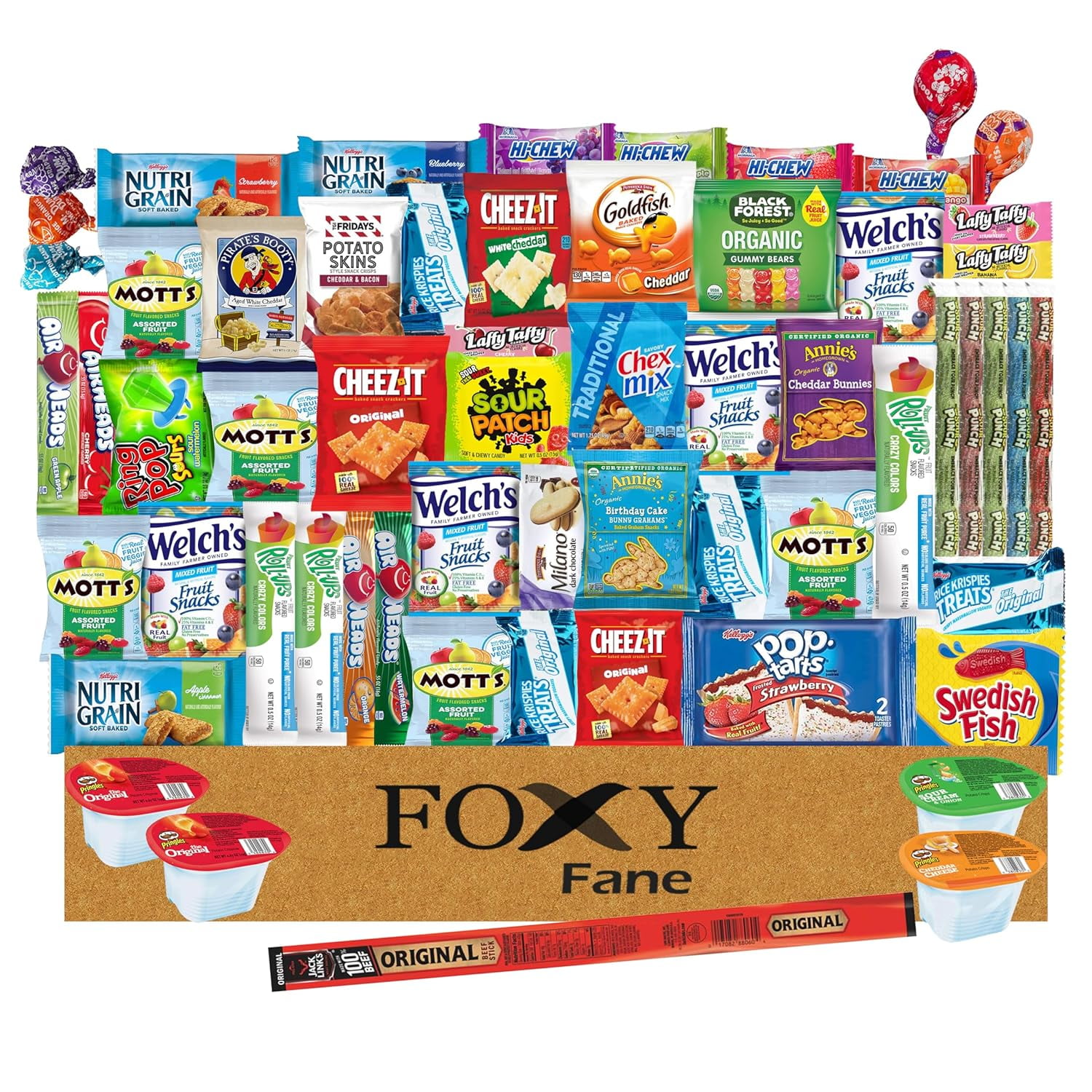 60 count Snack Box - Ultimate Gift Care Package with Variety Assortment ...