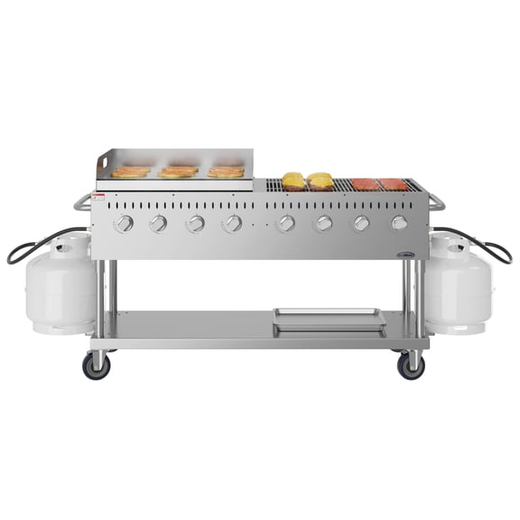 8 Burner Event Propane Gas Grill