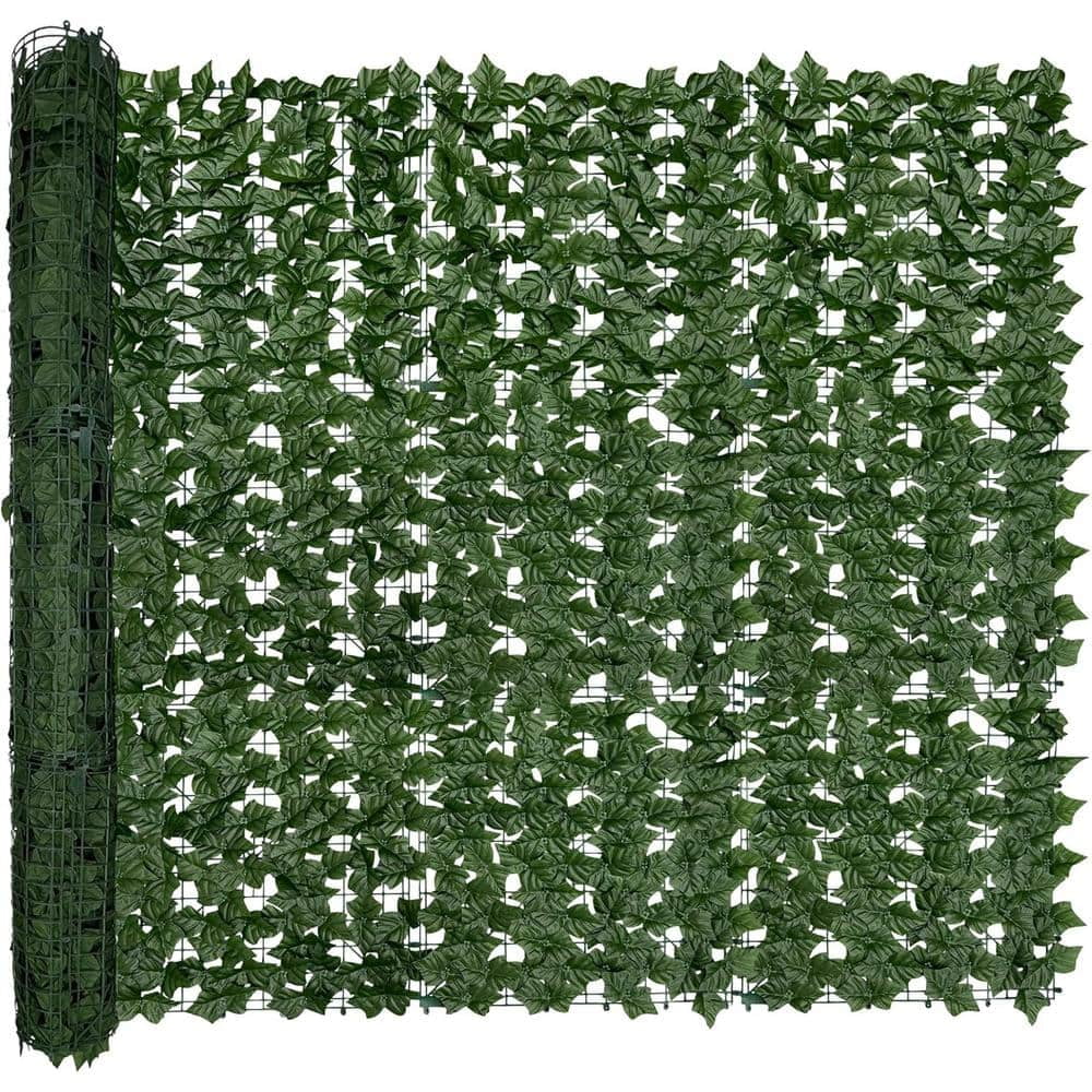 60 in. Artificial Ivy Vine Leaf Privacy Fence Screen for Indoor/Outdoor ...