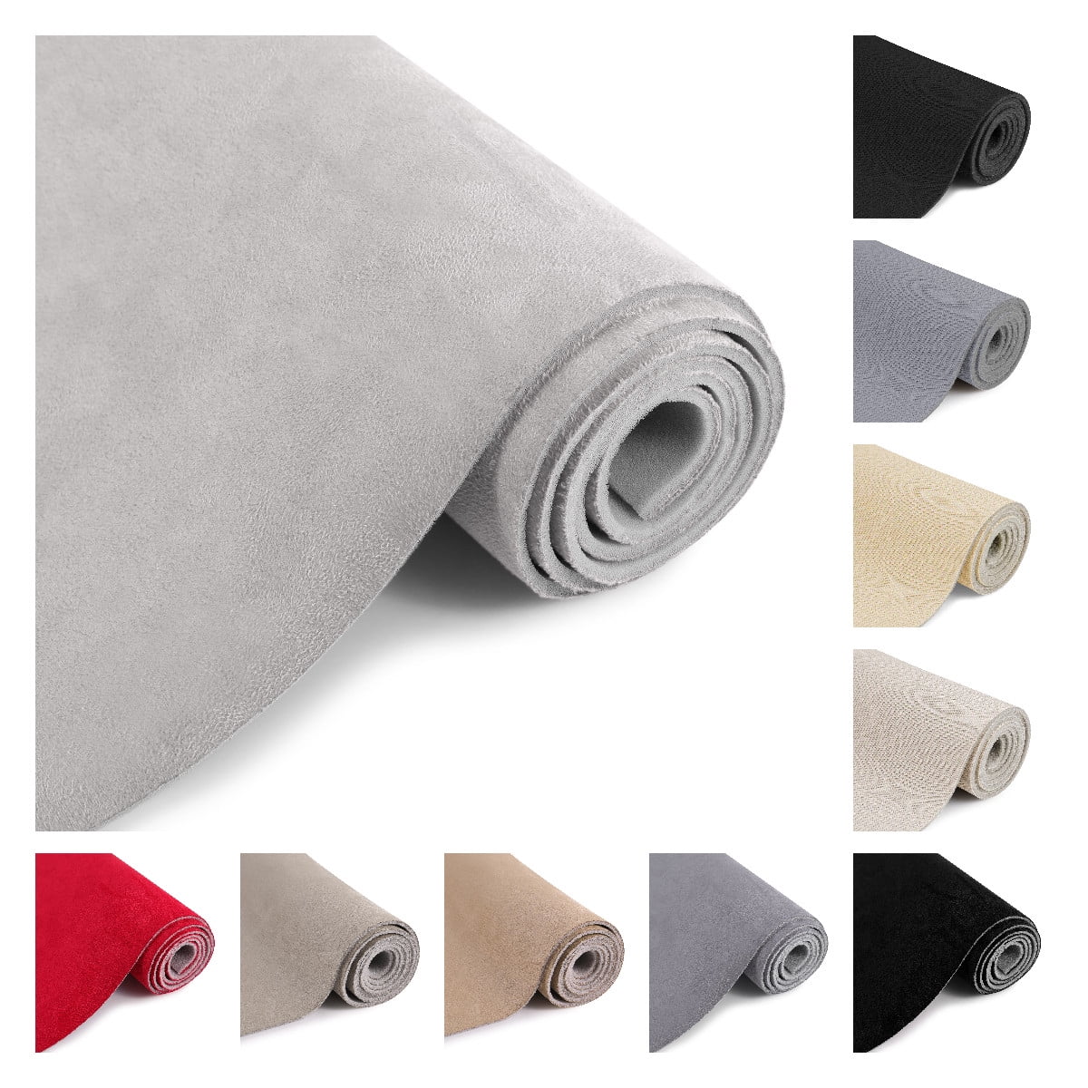 60 in Auto Suede Headliner Fabric Roof Liner Composite Sponge Foam ...