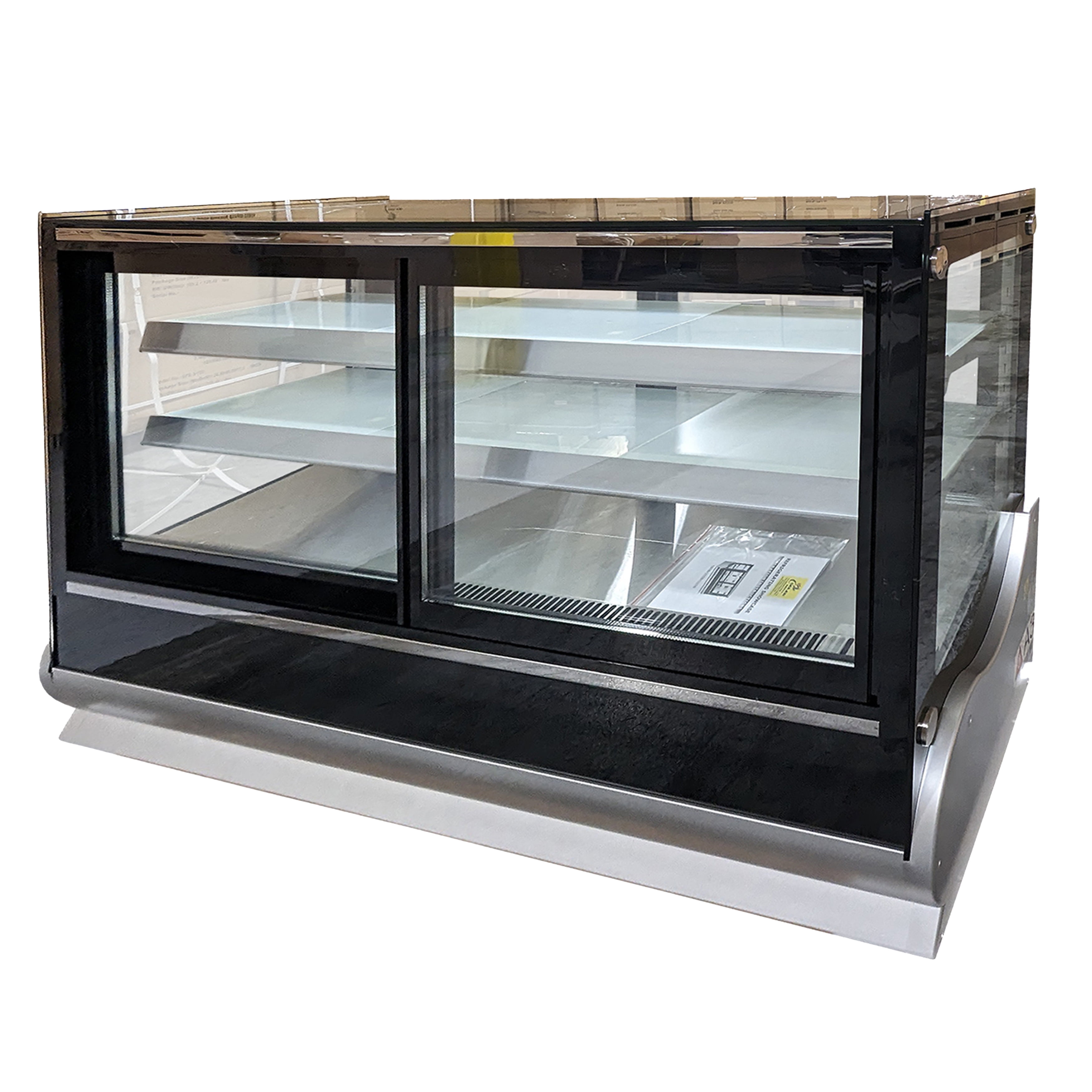 60 in. Commercial Refrigerated Countertop Bakery Display 11.5 Cu.Ft ...