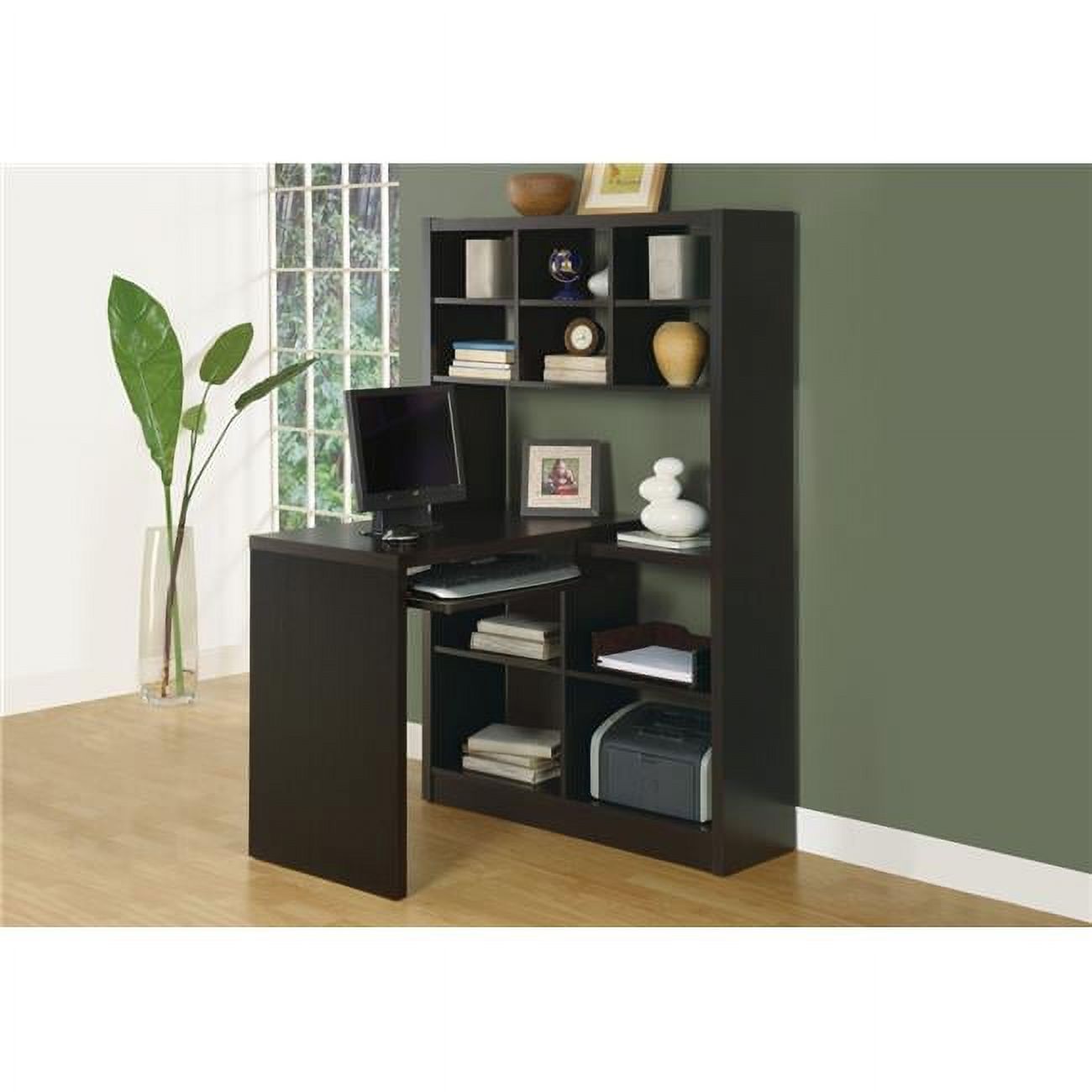 60 in. Particle Board, Hollow Core & MDF Computer Desk - Walmart.com