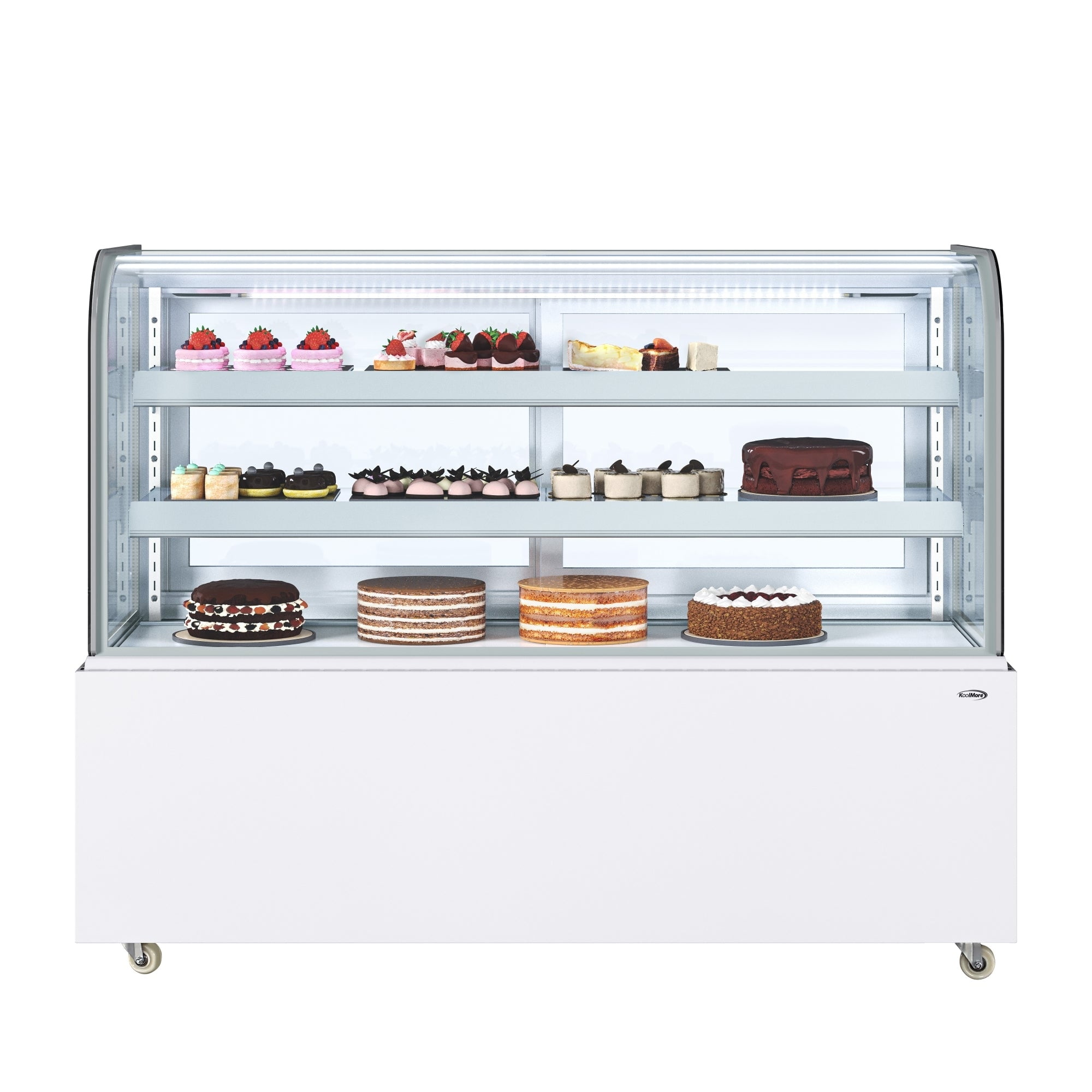 60 in. Refrigerated Bakery Display Case, 17.6 cu. ft. in White (KM-CDHF ...