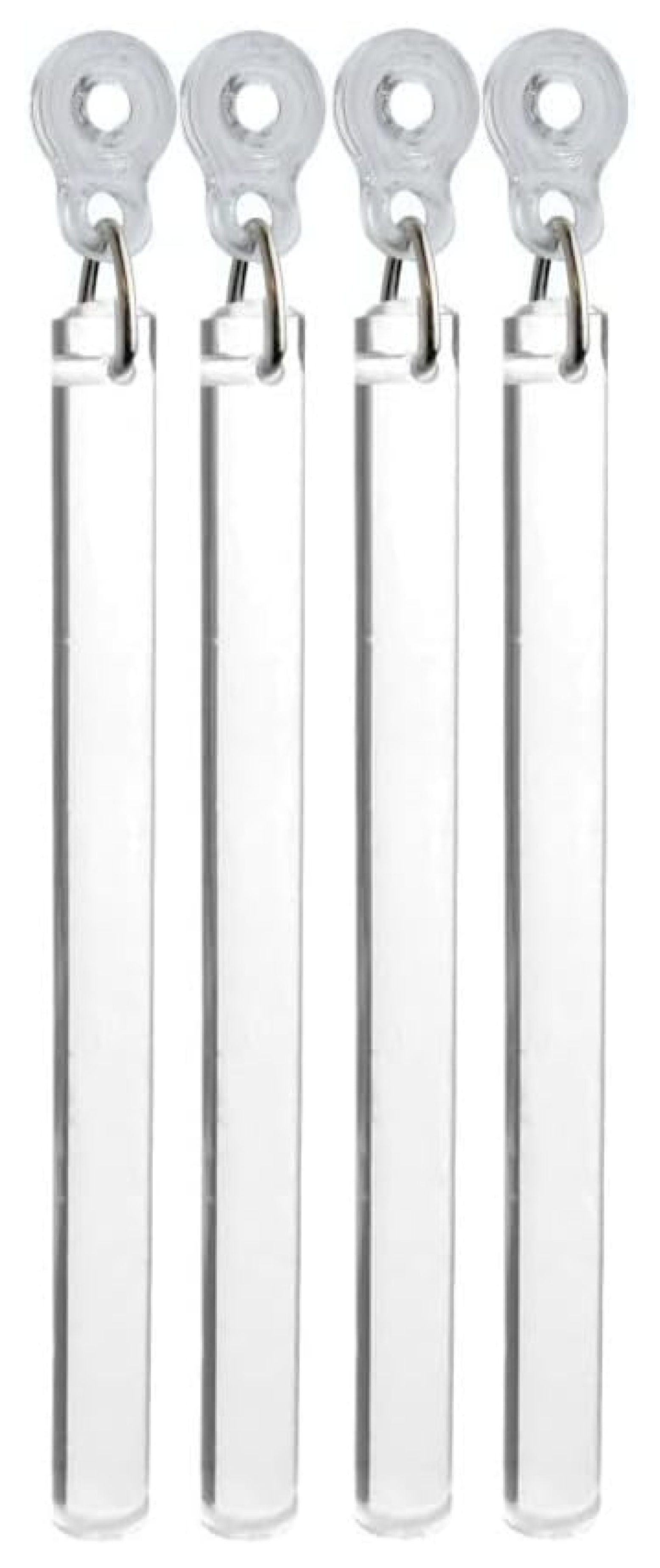 60 inch (5 feet) - 4 Pack - Amazing Drapery Flexible Clear Baton ...