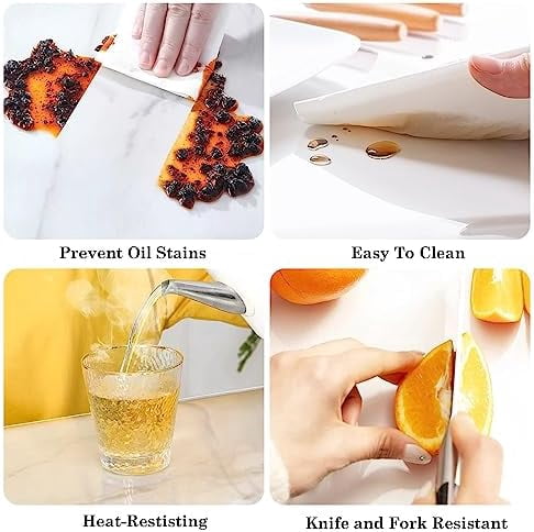 60 inch Round Clear Plastic Table Cloth Protector 100% Waterproof Table ...