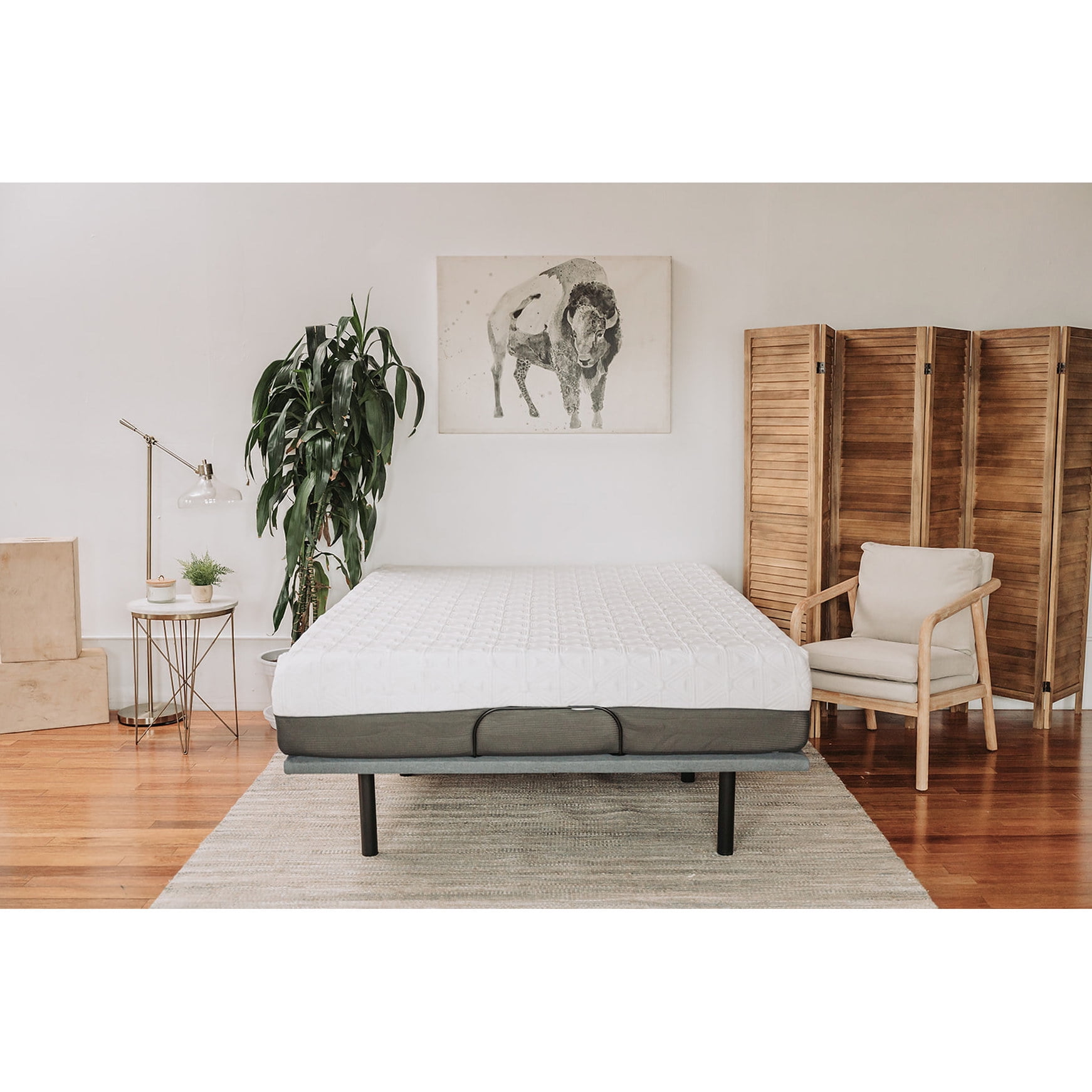 60-inch Wide, 48 lb - Memory Foam Rest - Bedroom Setup - Sound Night ...