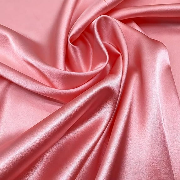 60-inch Wide Faux Silk Stretch Satin Fabric, DIY Craft Material ...