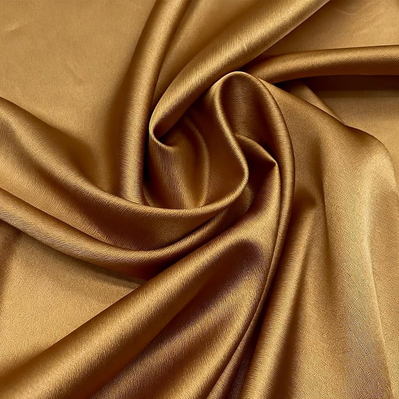 60-inch Wide Faux Silk Stretch Satin Fabric, DIY Craft Material ...