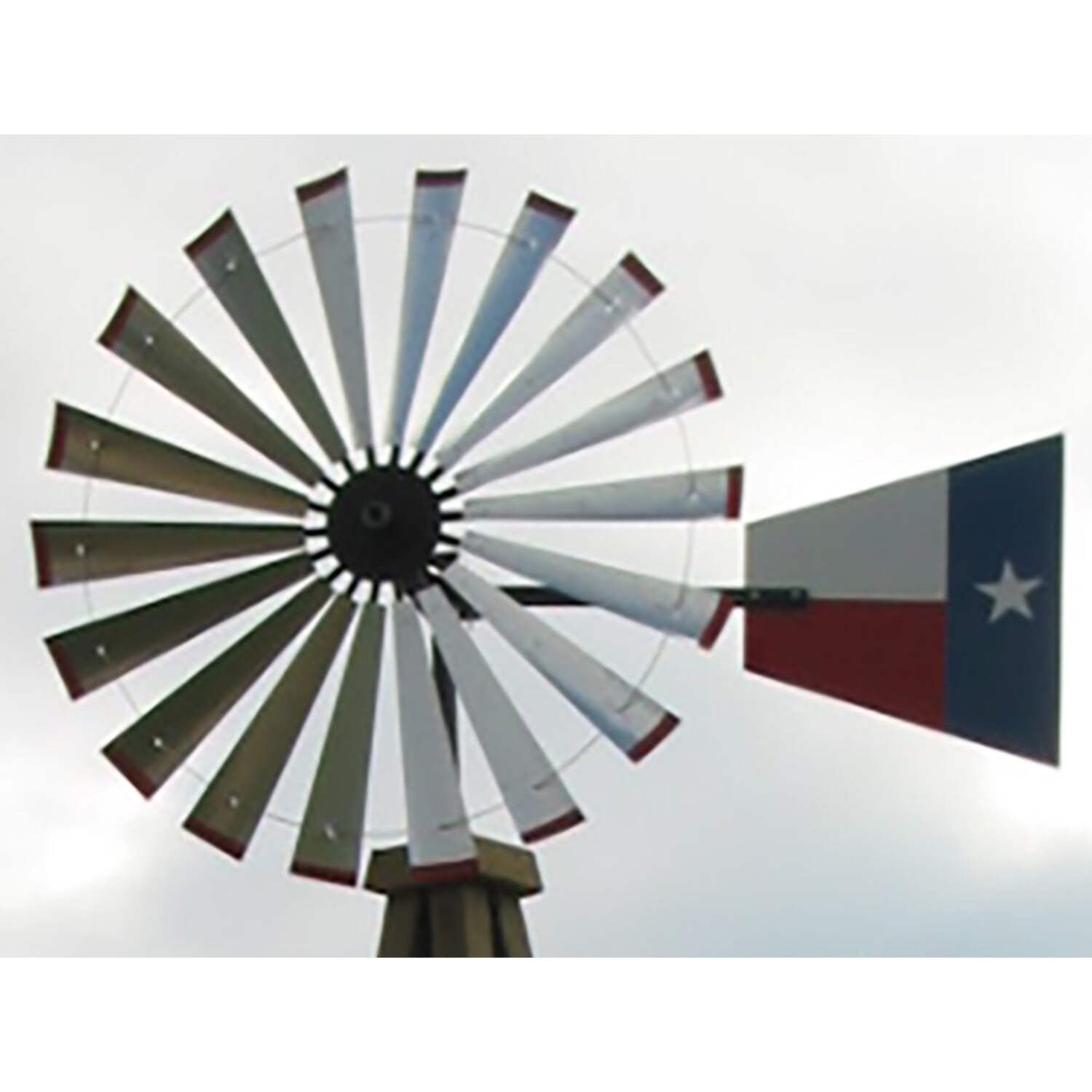 60-inch Windmill Head w/Texas Flag Rudder & Instructions to Build a 20 ...