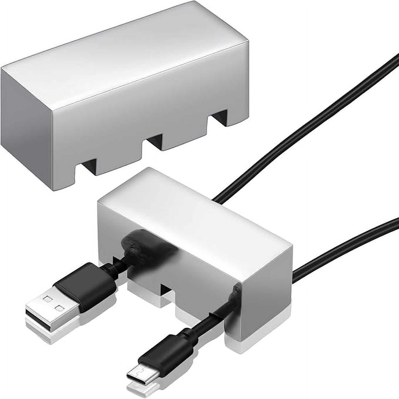 60 mm x 25 mm Cable Holder Clips Stainless Steel Cord Organizer ...