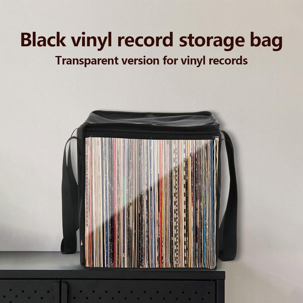 Up to 60% off! PawCasa Vinyl Record Organiser Record Carrying Case With ...