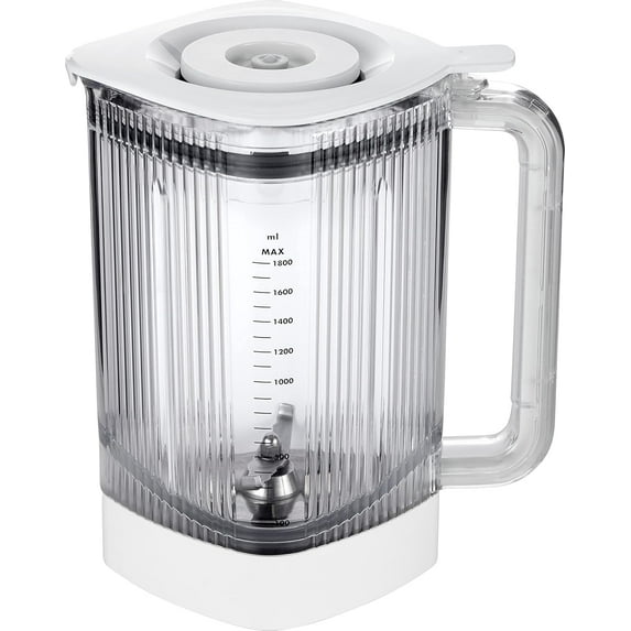 60-oz Power Blender Jar with Cross Blade and Vacuum Lid - White ...