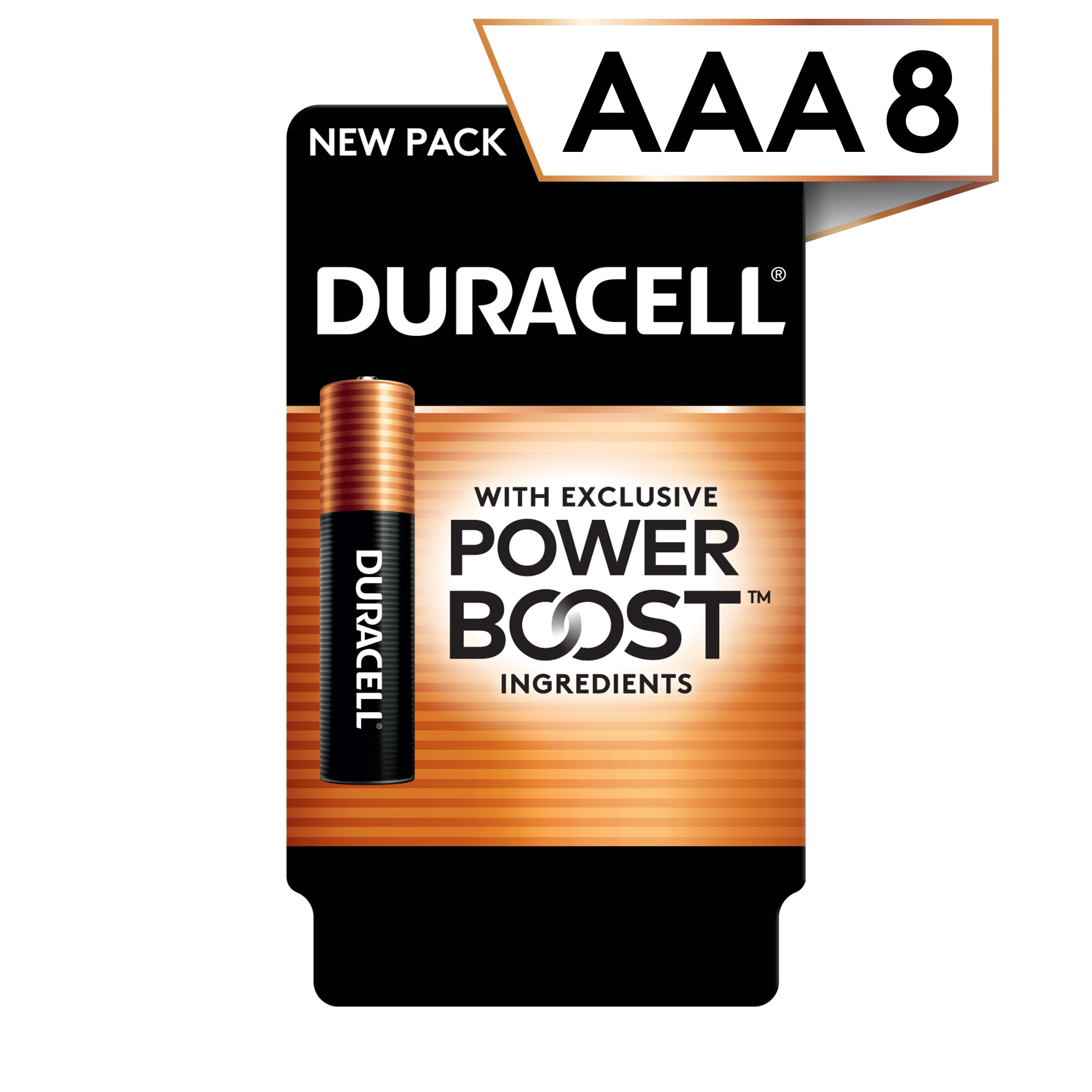 (60 pack) Duracell Coppertop AAA Alkaline Batteries 8/PK - Walmart.com