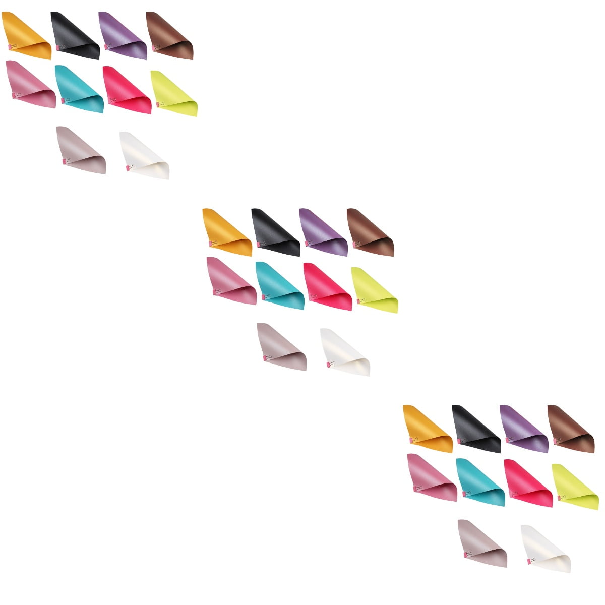 60 pcs A4 Pearlescent Paper Set Packaging Paper Colored Shimmer Paper ...