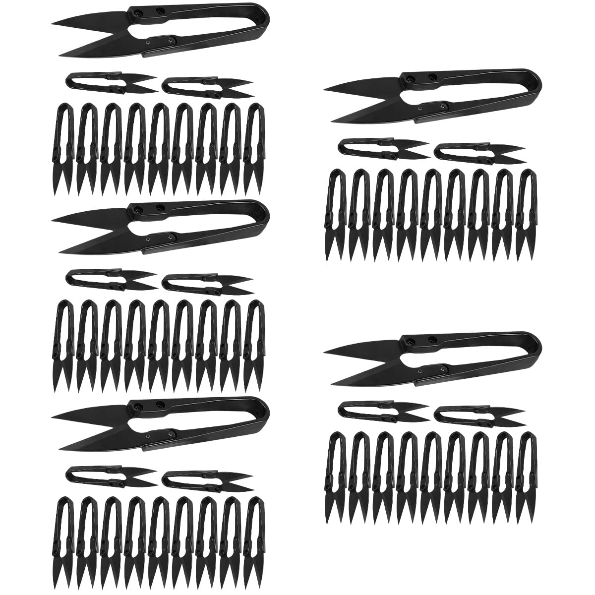 60 pcs Bonsai Scissors Mini Small Gardening Bud Leaves Trimmer Garden ...