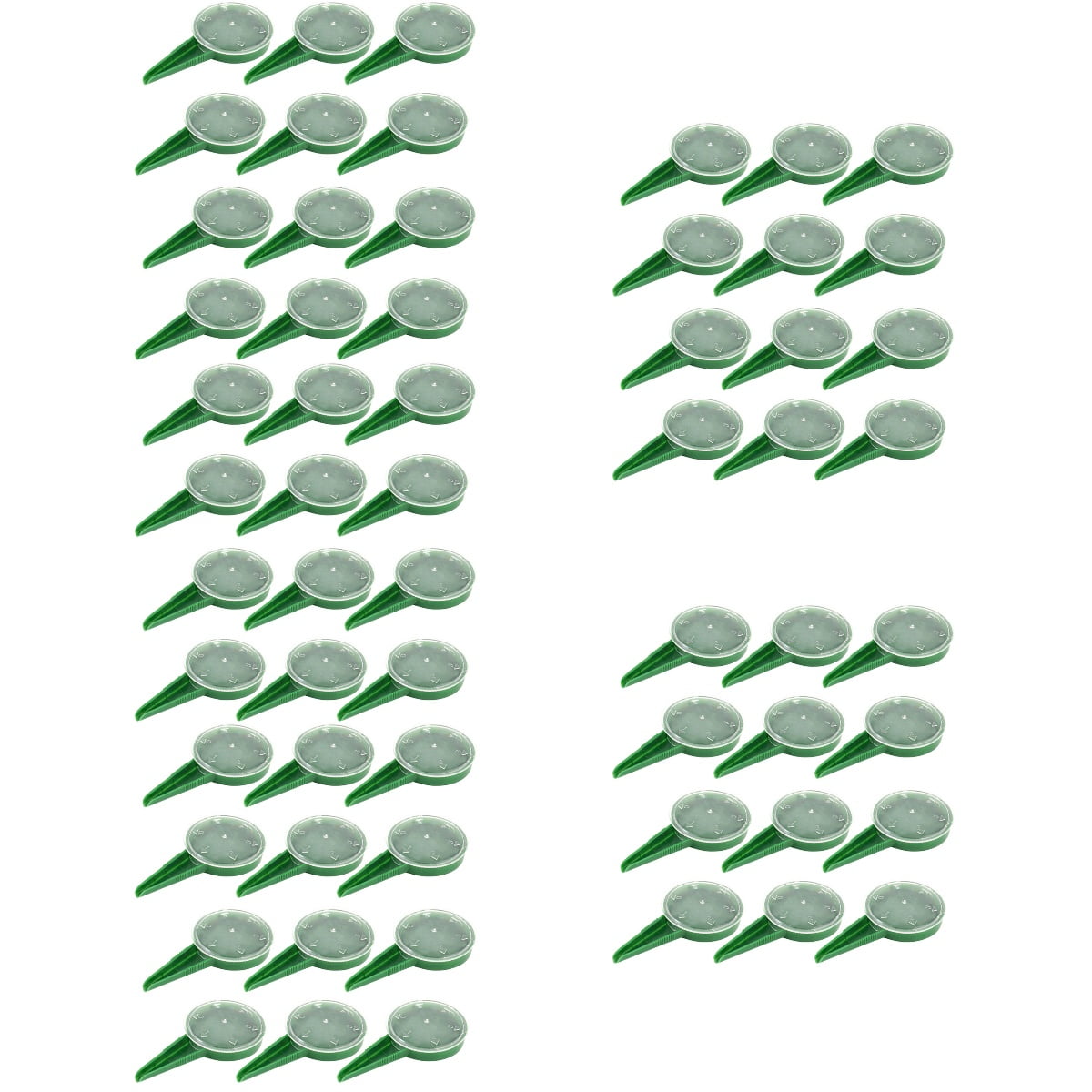 60 pcs Dispenser Garden Seeder Transplanter Spreaders Gardening Tool ...