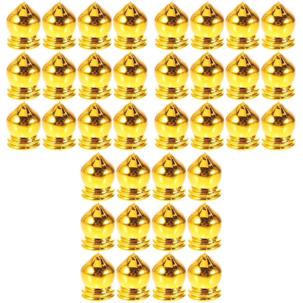 YOSADIER Display Flags Pennants Pole Finial for Outdoor Use 60Pcs 0.9x0 ...