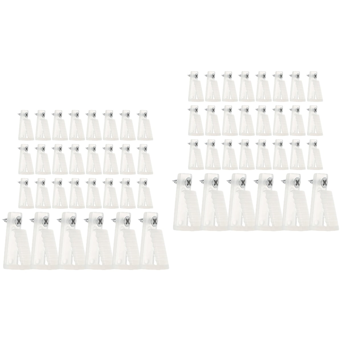 60 pcs LED String Light Clips Outdoor String Lights Rope Light Hanger ...