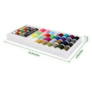 New brothread 63-Color Polyester Embroidery Machine Thread Kit, 500M ...