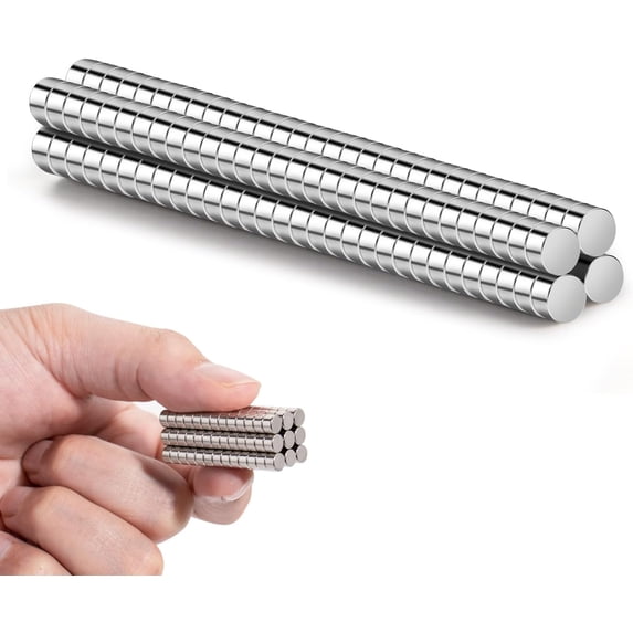 60 pcs Small Magnets, Round Mini Magnet Multi-Use for Nail Clippers ...