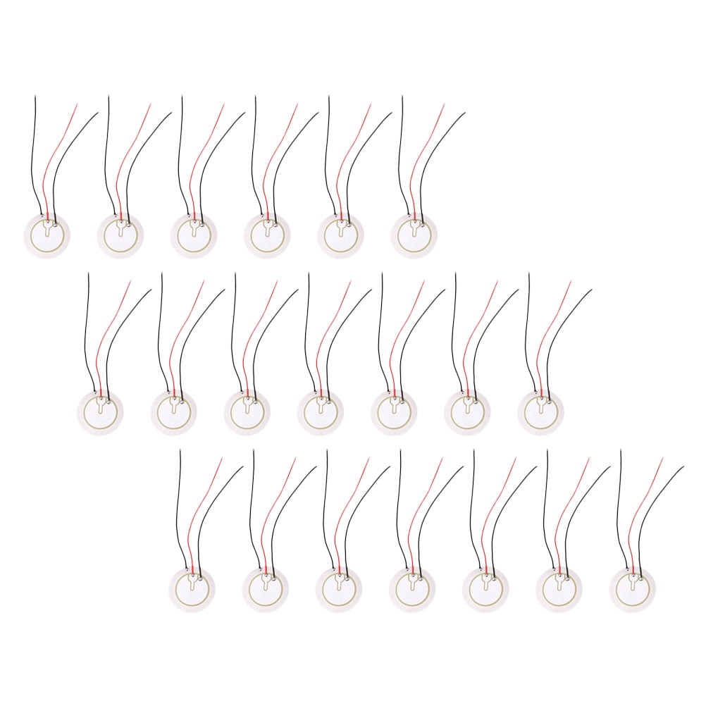 60 pcs Three-pole Self-excited Buzzer 35mm Piezo Disc Piezoelectric ...