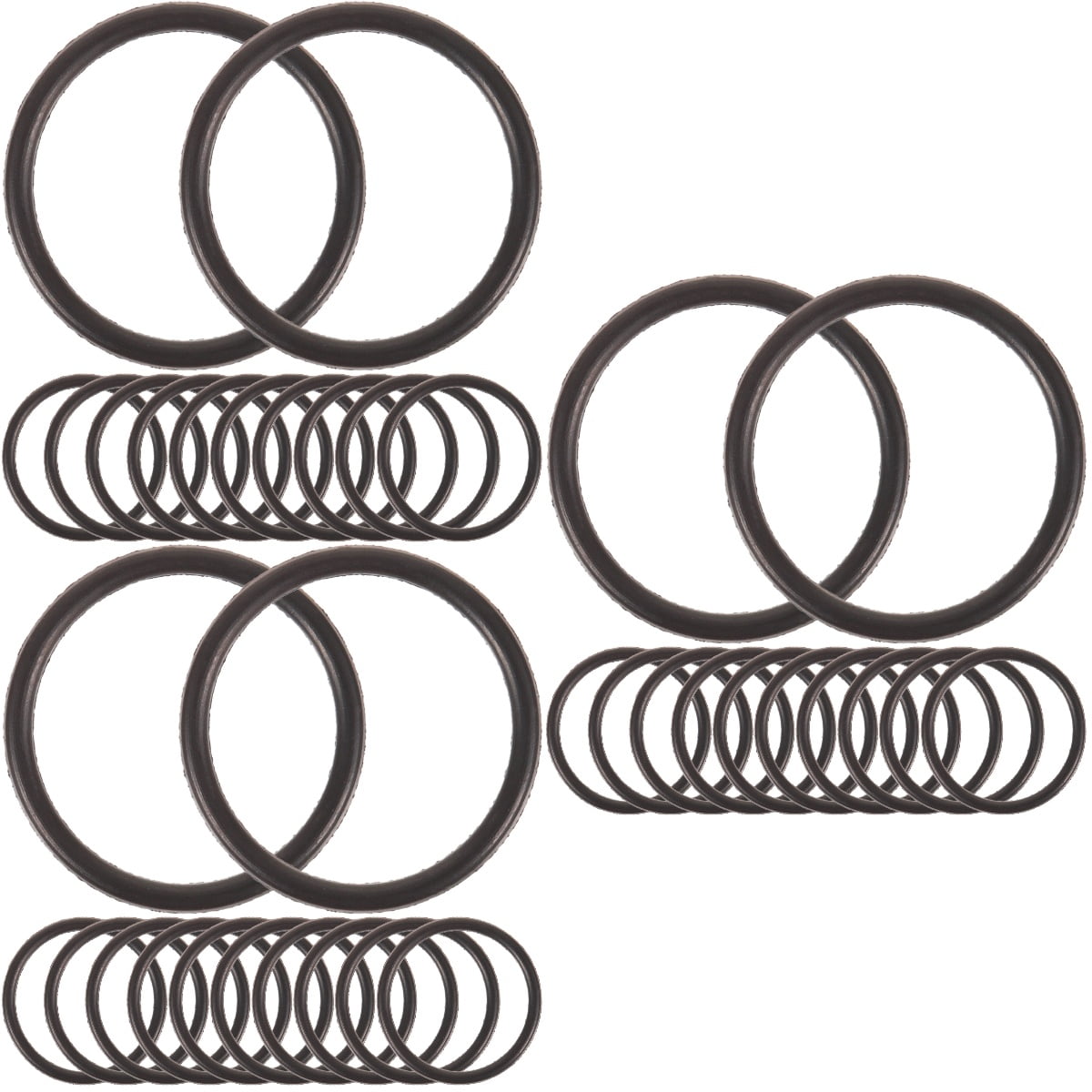 60 pcs Trumpet Ring Trumpet Cornet Tuning Slide Rings Rubber Rings ...
