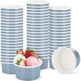 60 pieces of 5-ounce dessert cups, disposable ice cream cups, paper ...