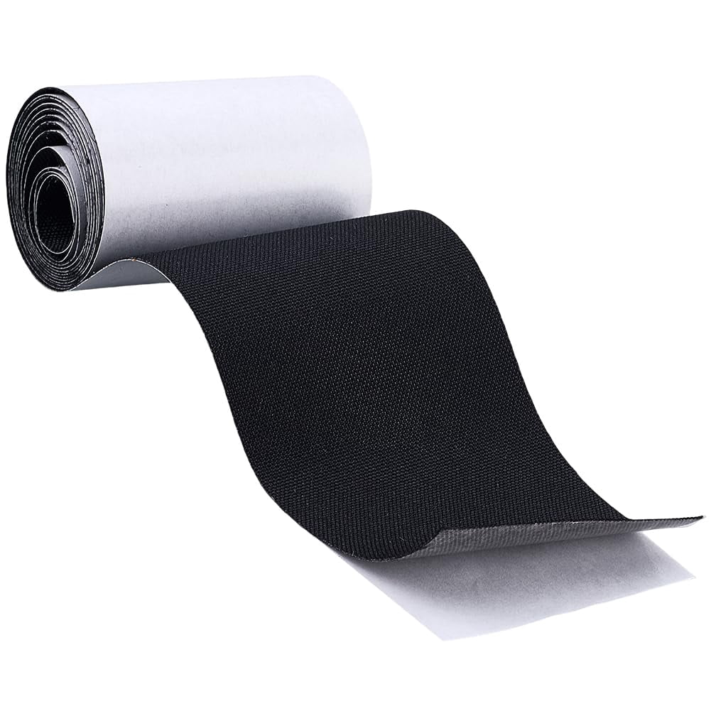 60 x 3 Inch Canvas Repair Patch Black Fabric Patches Self Adhesive ...
