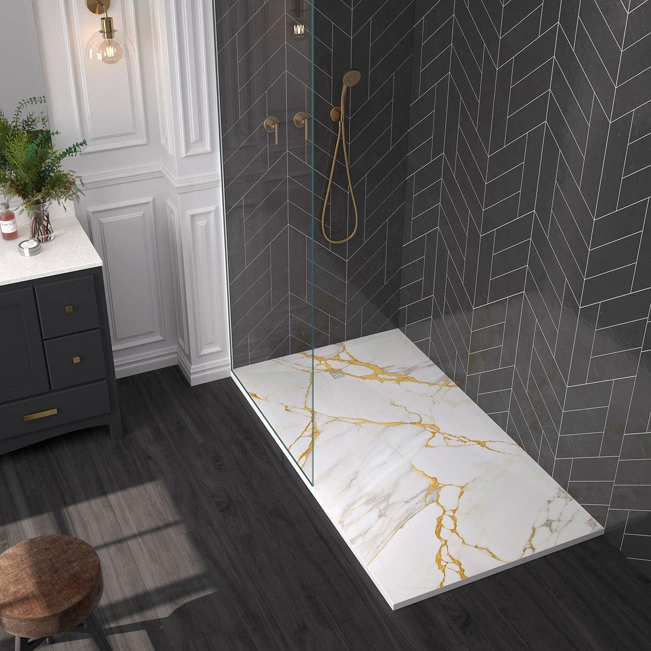 Stone Shower Basis