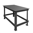 60 x 36 x 34 in. Steel Extra Heavy Duty Machine Table with 1 Shelves ...