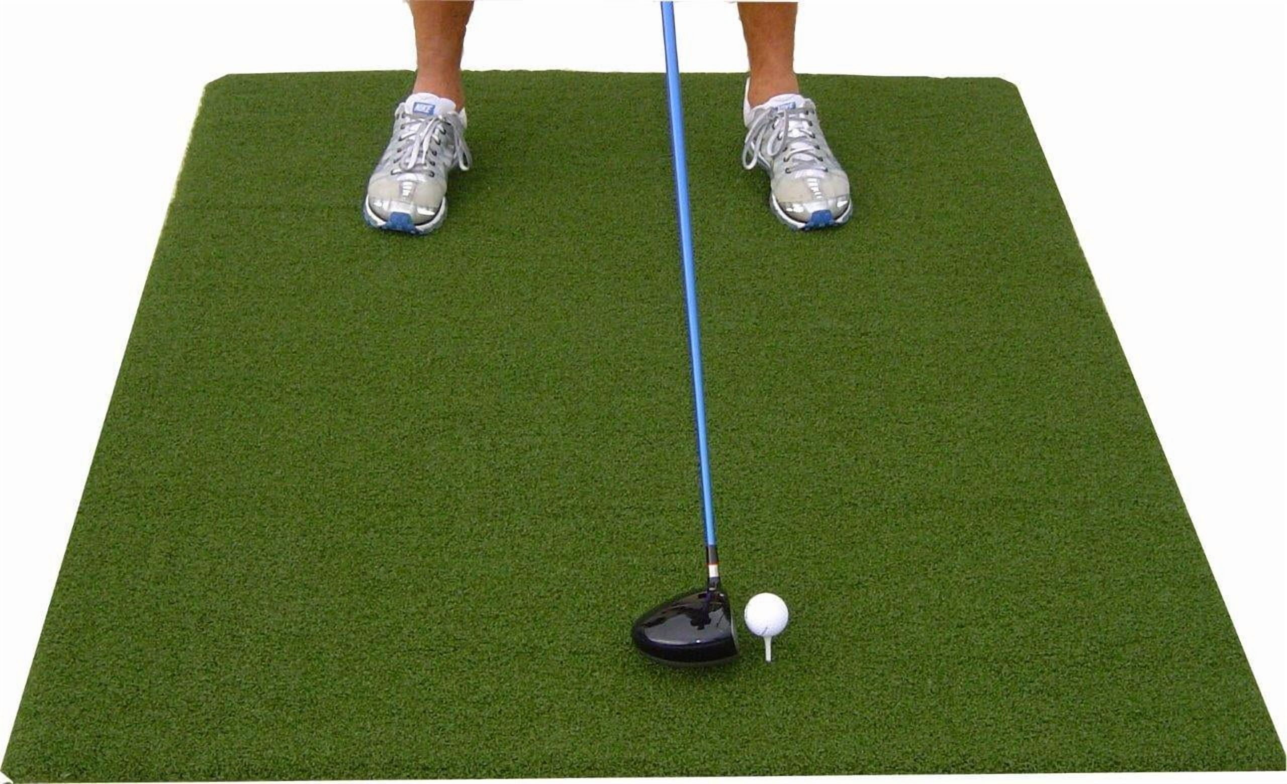 60" x 60" Golf Chipping Driving Range Practice Tee Line Mat - Holds A ...