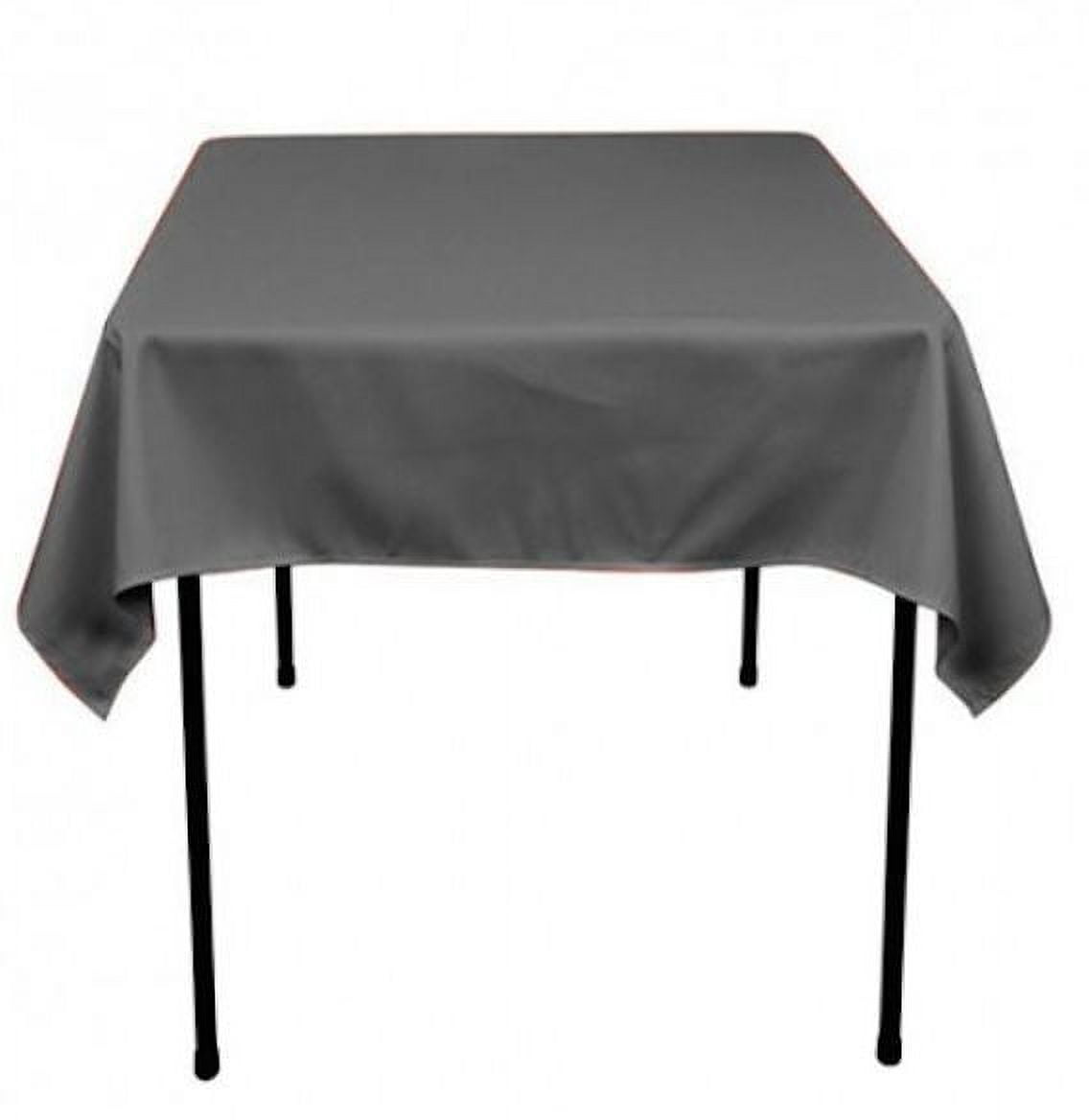 60"x 60 inch Square Overlay Tablecloth 100% polyester Wholesale Wedding ...