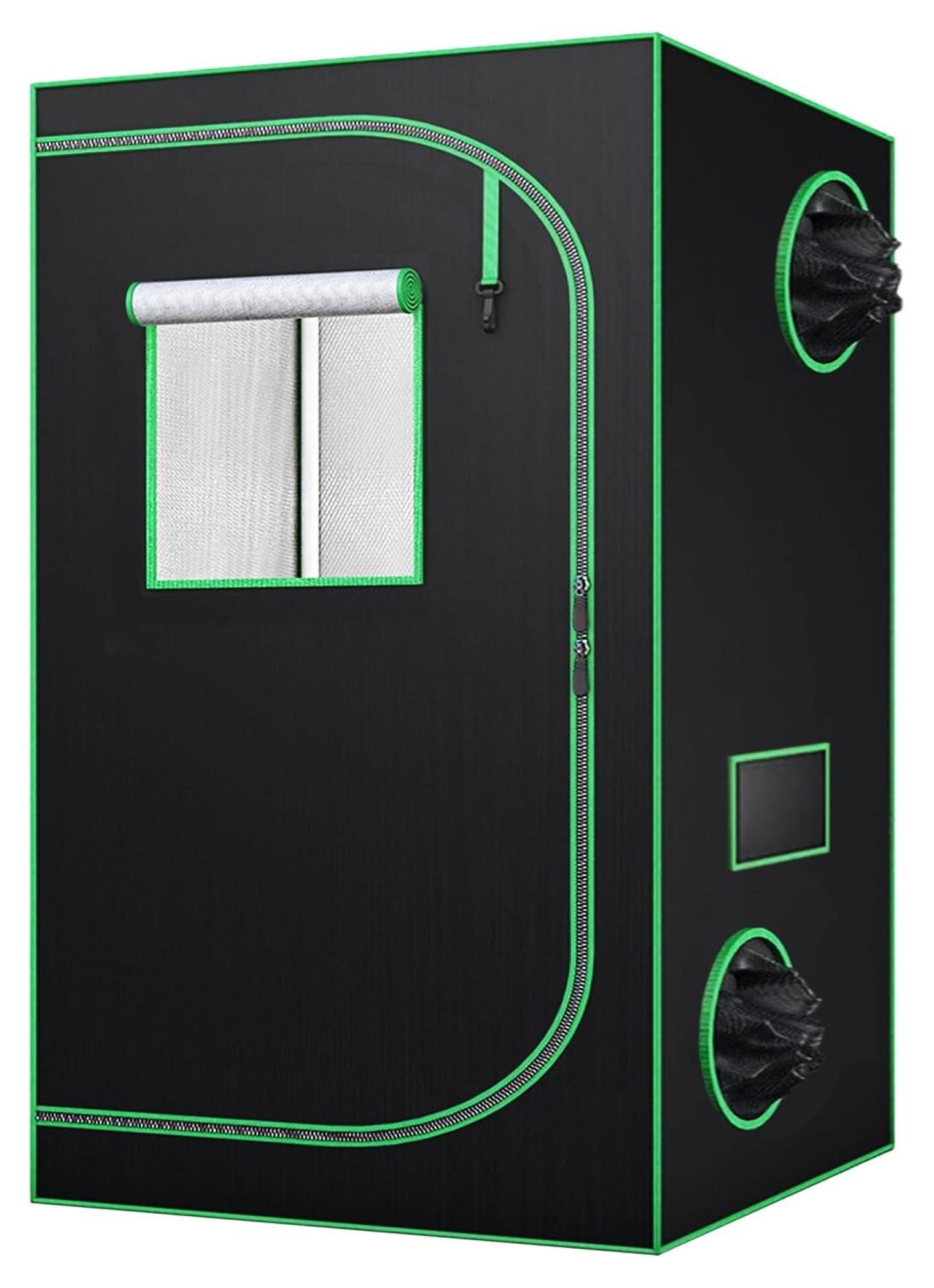 60"x 60"x 80" Grow Tent with Observation Window and Floor Tray, High ...