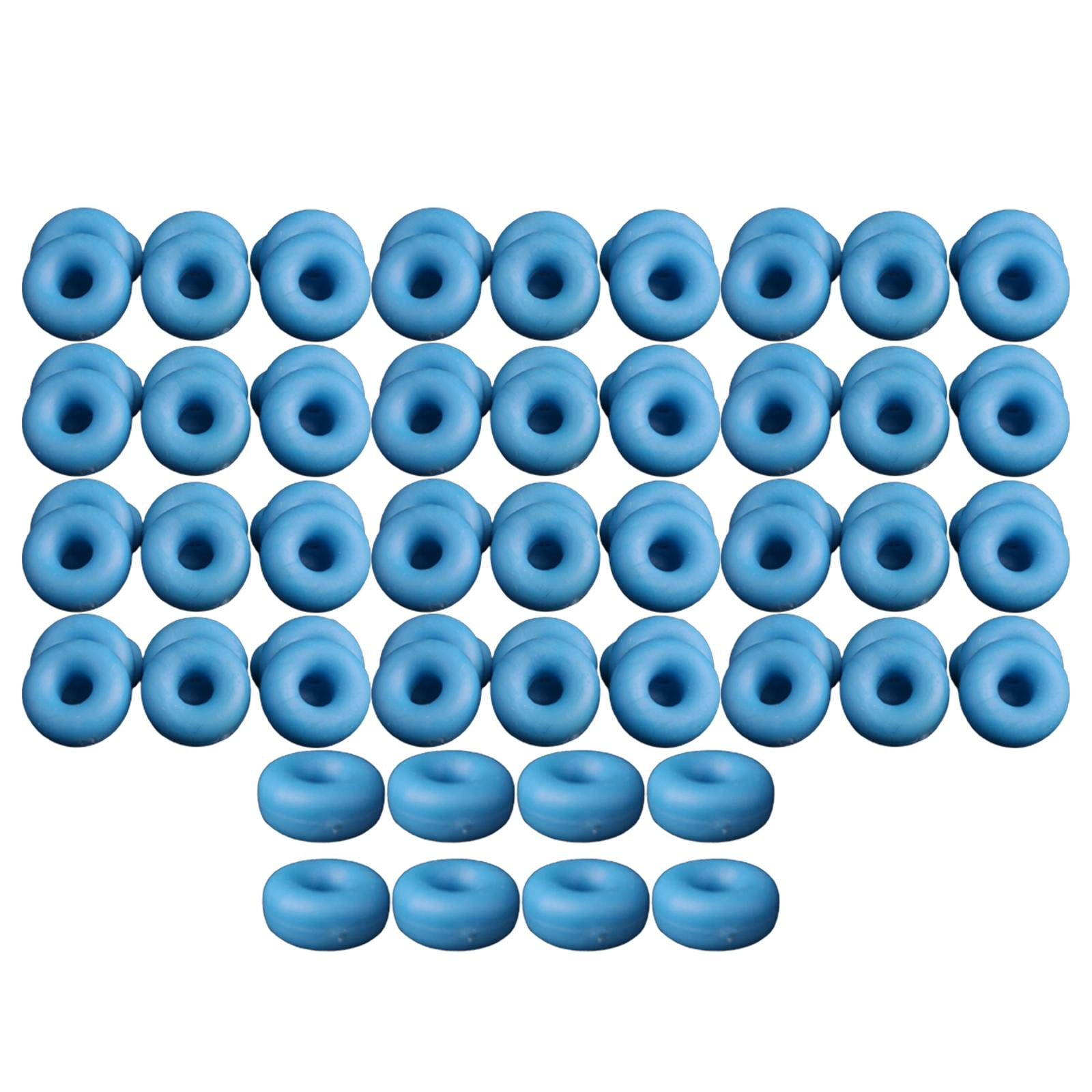 60 x Tying Rubber Auxiliary DIY Small Tubing Tied tool quickly Tie ...