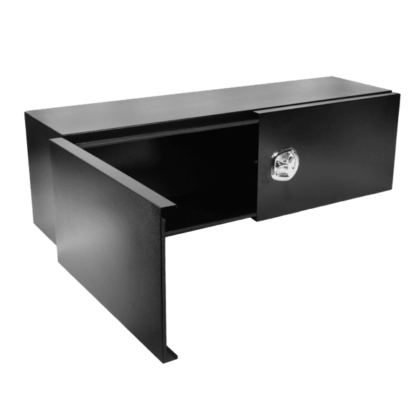 60"x18"x18" Steel Truck Bed Tool Box Underbody Storage w/ Barn Door+Key ...