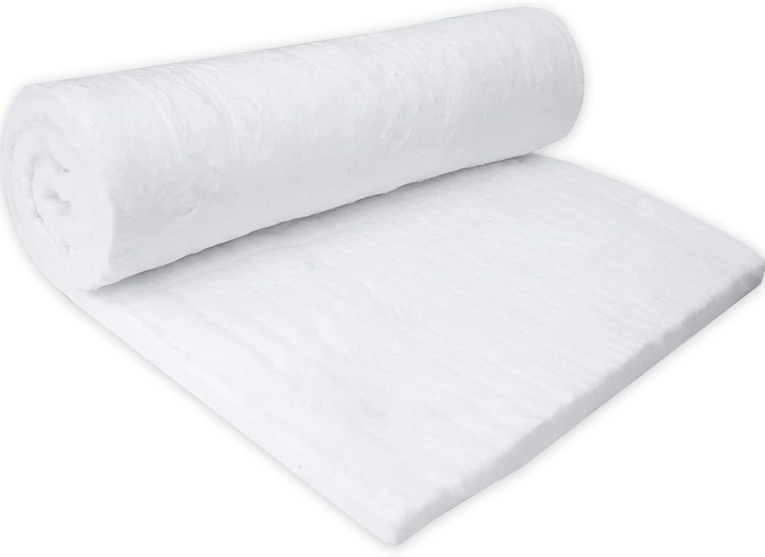 60'' x24'' x1'' (Thick) Ceramic Fiber Blanket Fireproof Insulation ...