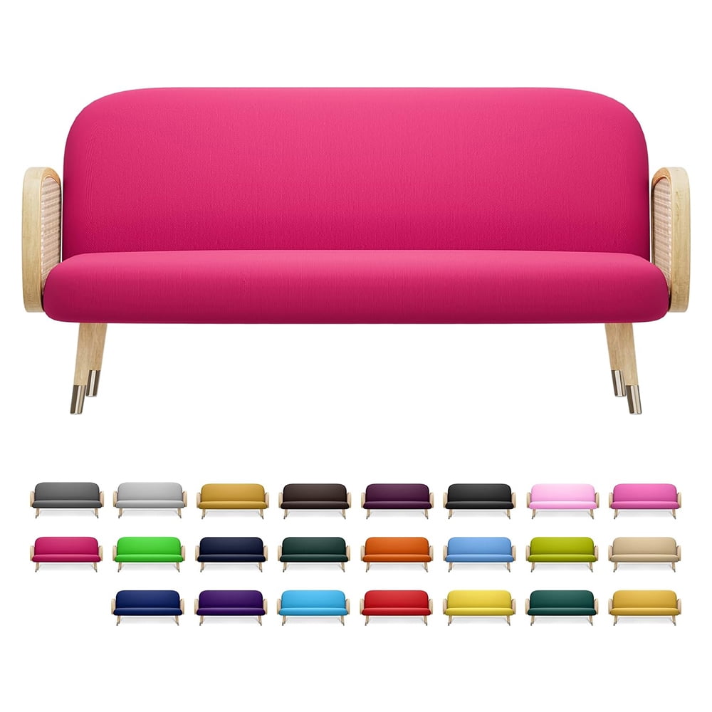 60"x80"x6" Futon Cover, Sofa Bed Slipcover with Zippered, Couch Cover ...
