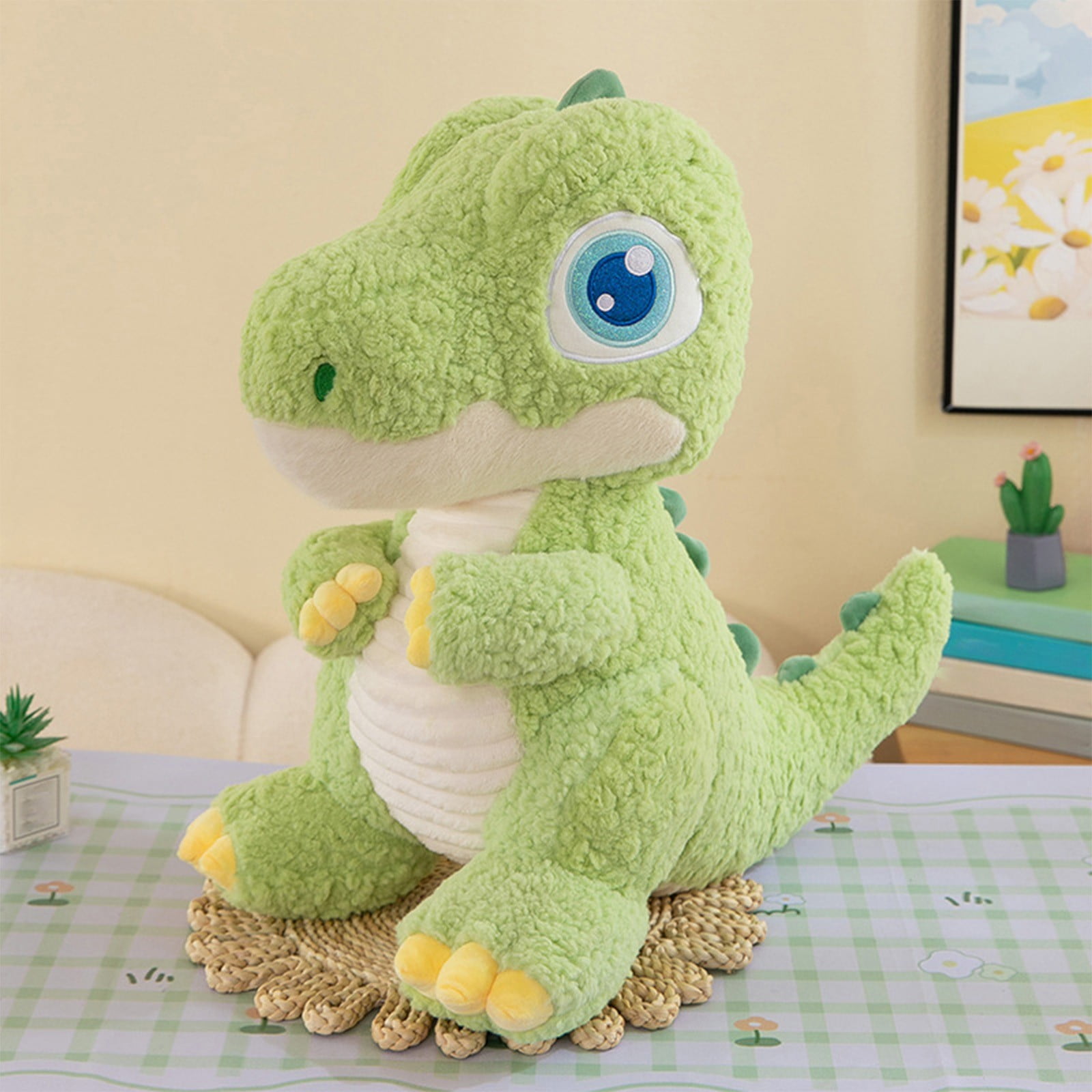 zdtodz 30CM Large Eyed Dinosaur Doll Cute Dinosaur Plush Toys,Dinosaur ...