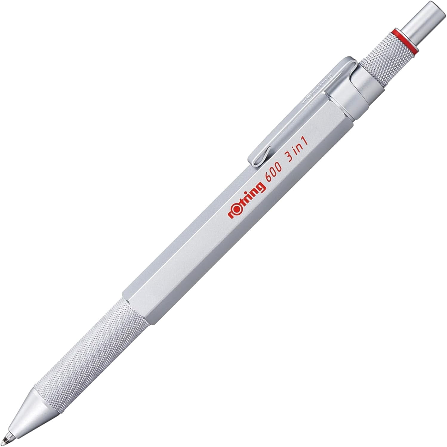 600 3-in-1 Multicolor Pen and Mechanical Pencil, Switches Between 2 ...